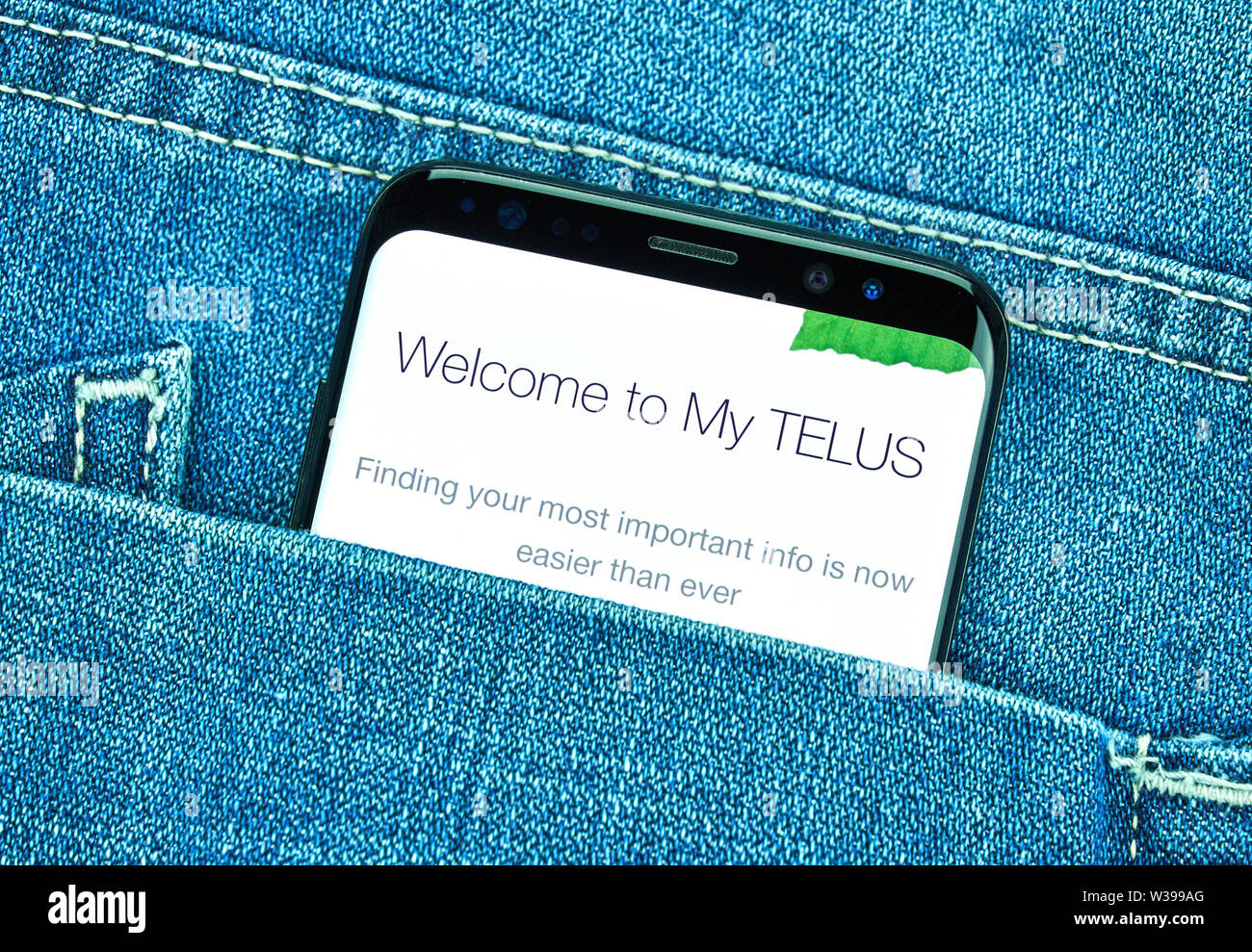 Telus logos hi-res stock photography and images - Alamy