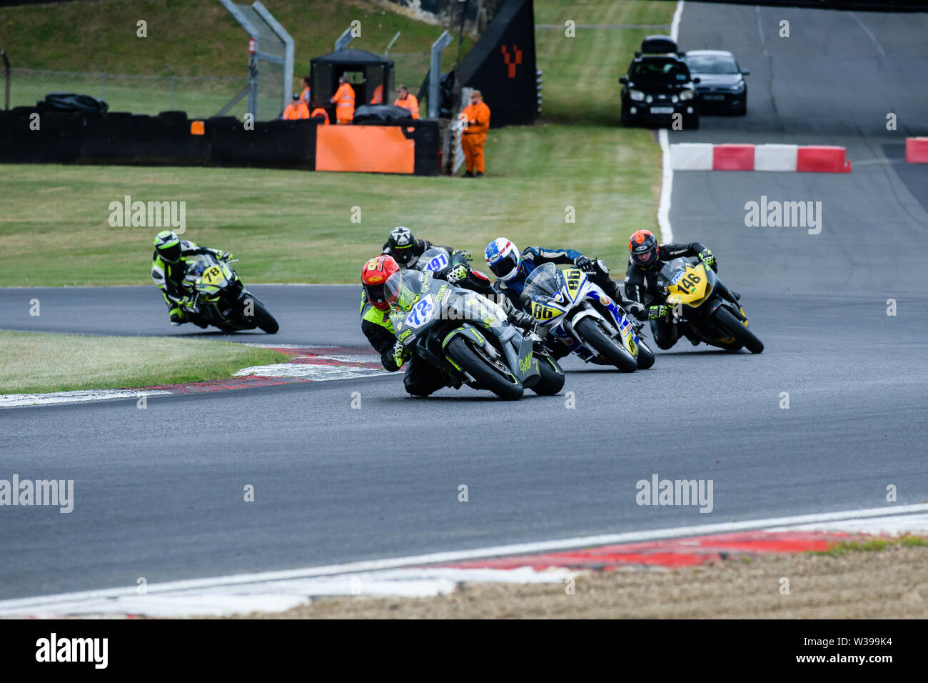 Motor Cycle Racing Brands Hatch Kent UK Stock Photo - Alamy