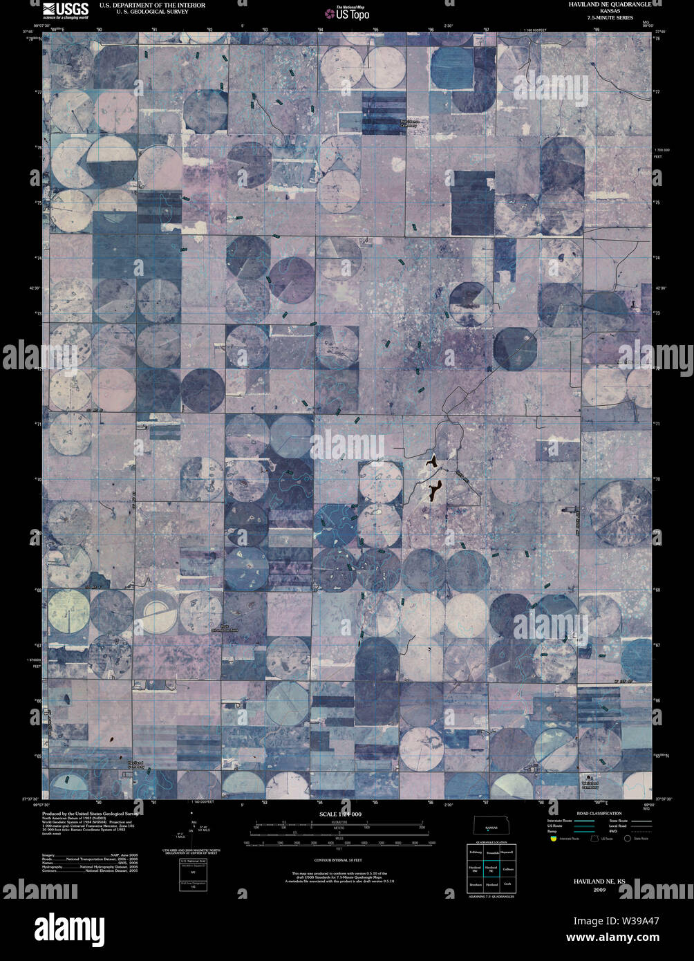 Map of haviland hi-res stock photography and images - Alamy