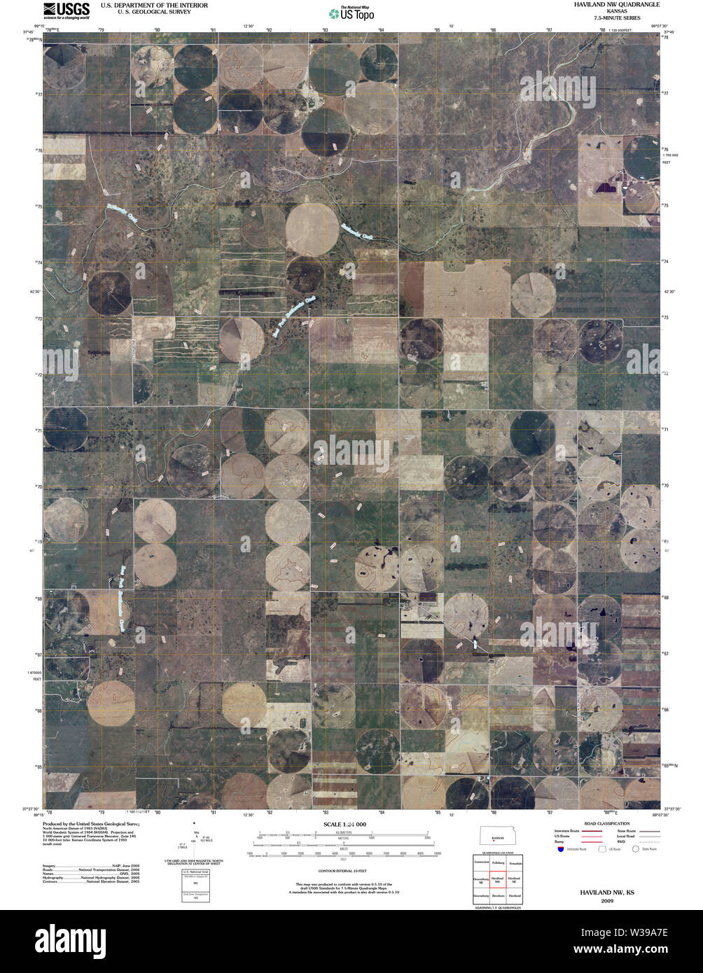 Map of haviland hi-res stock photography and images - Alamy