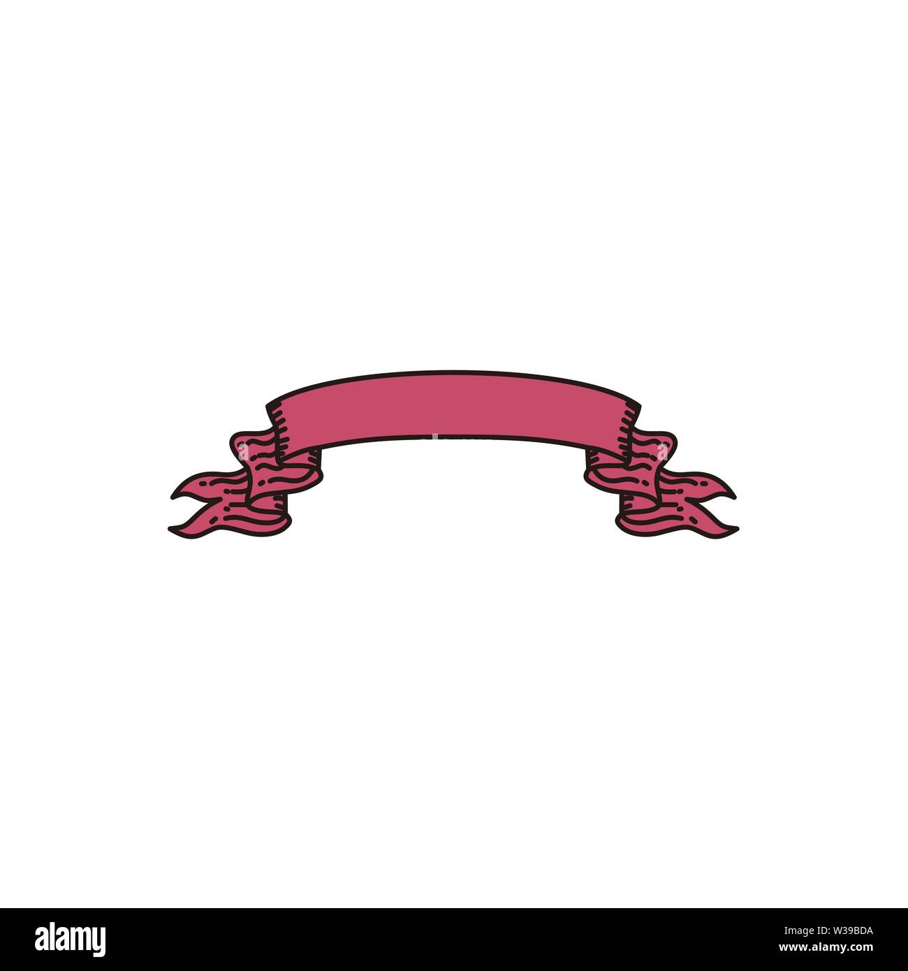 Ribbon Celebration Design Graphic Template Vector Stock Vector Image ...