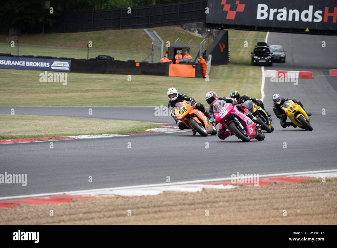 Motor Cycle Racing Brands Hatch Kent UK Stock Photo - Alamy