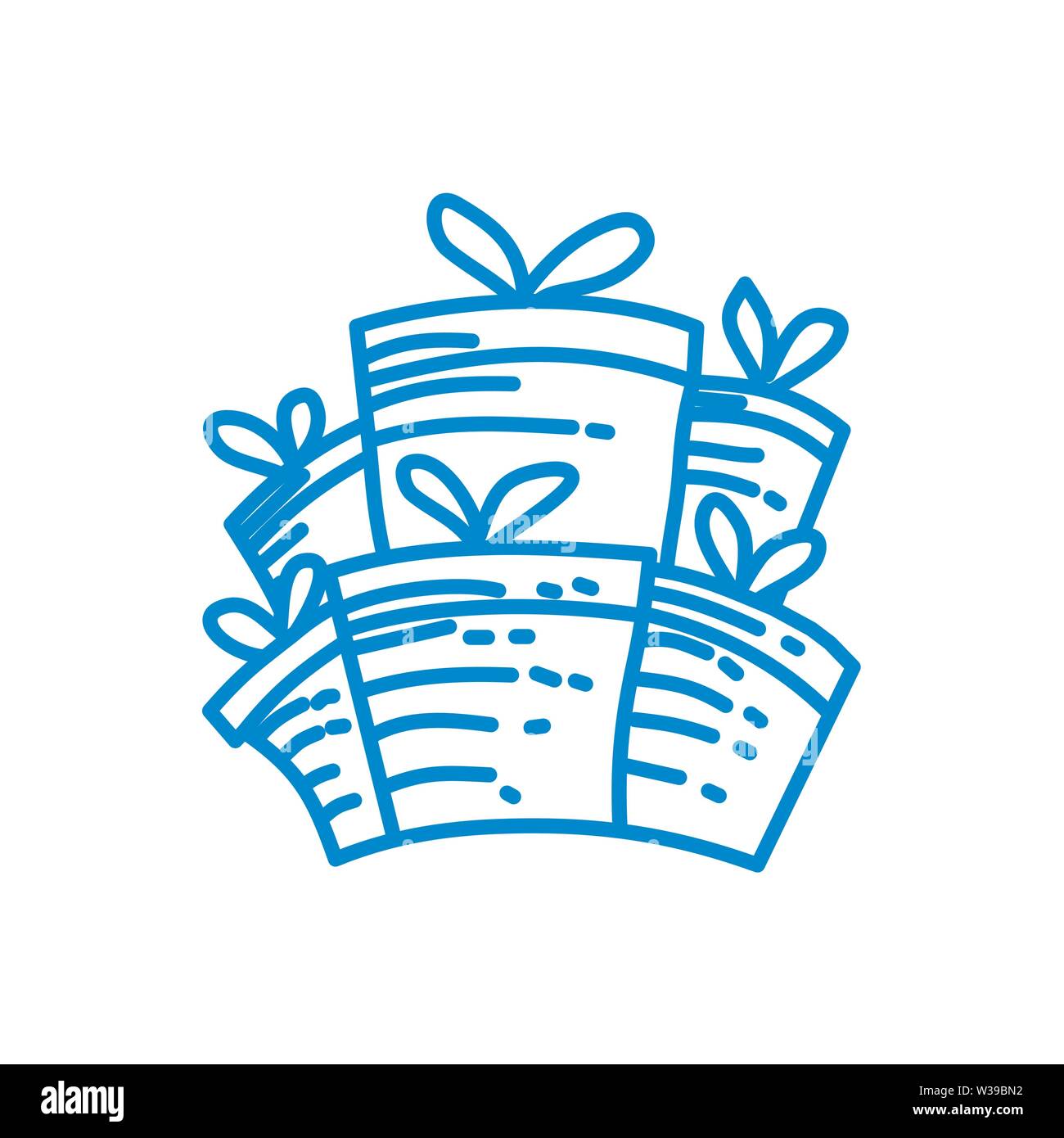 Gift Present Design Graphic Template Vector Stock Vector Image & Art ...