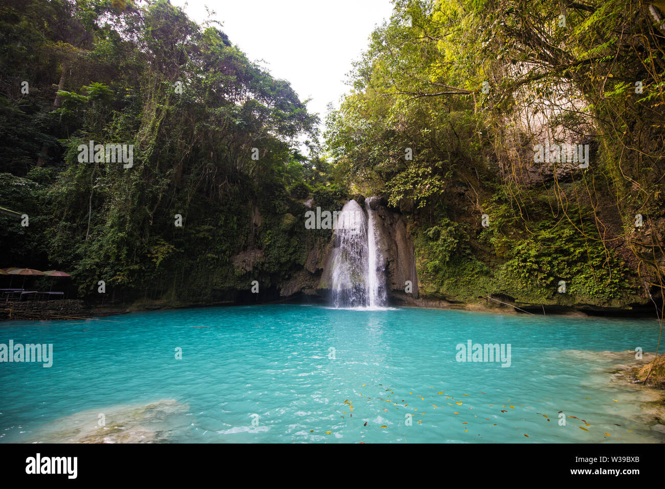 Kawasan waterfalls located on Cebu Island, Philippines - Beautiful ...