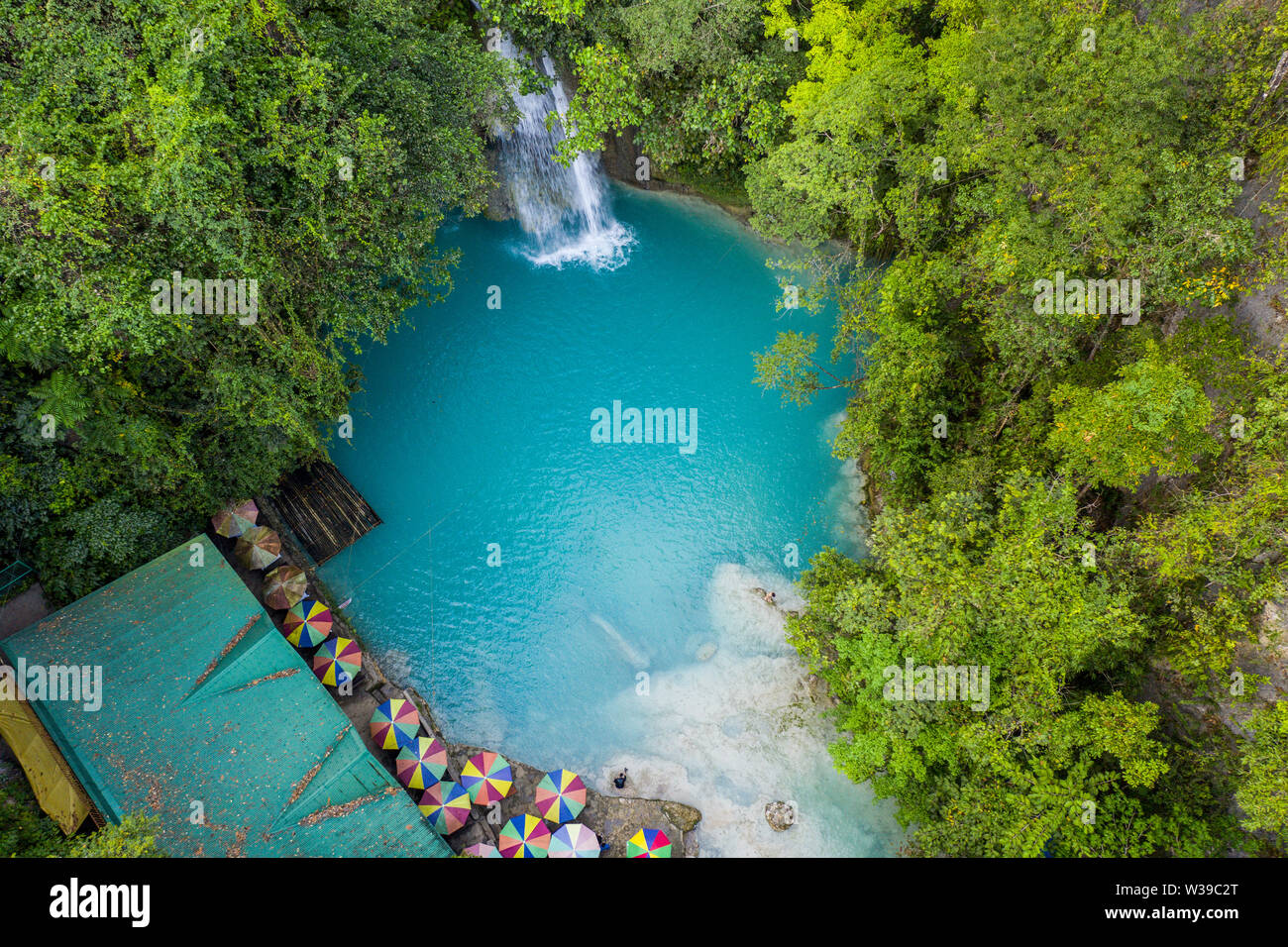 Kawasan waterfalls located on Cebu Island, Philippines - Beautiful ...