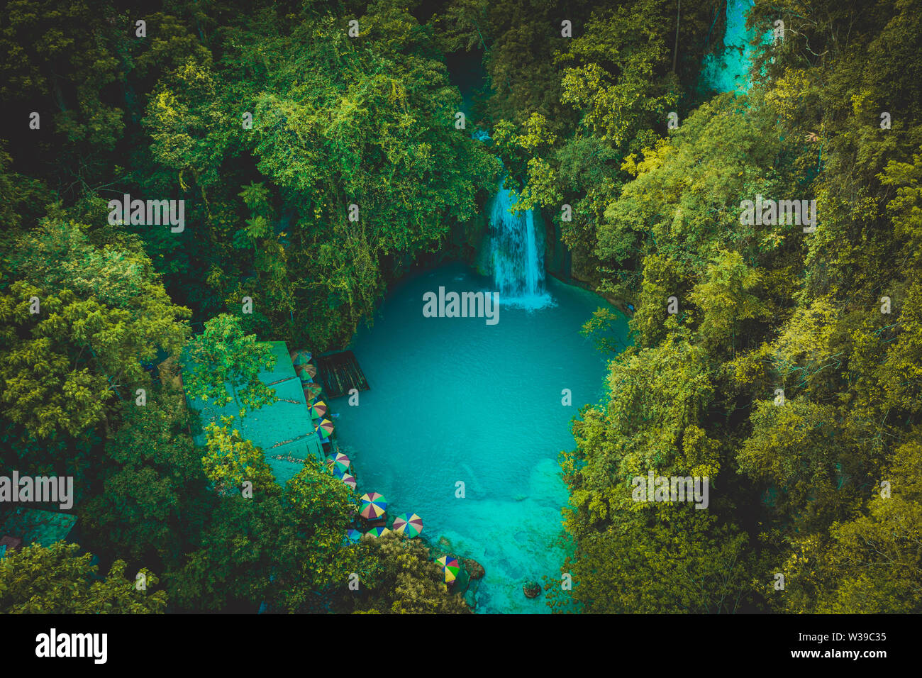 Kawasan waterfalls located on Cebu Island, Philippines - Beautiful ...