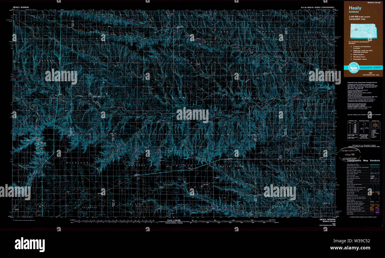 Healy map hi-res stock photography and images - Alamy