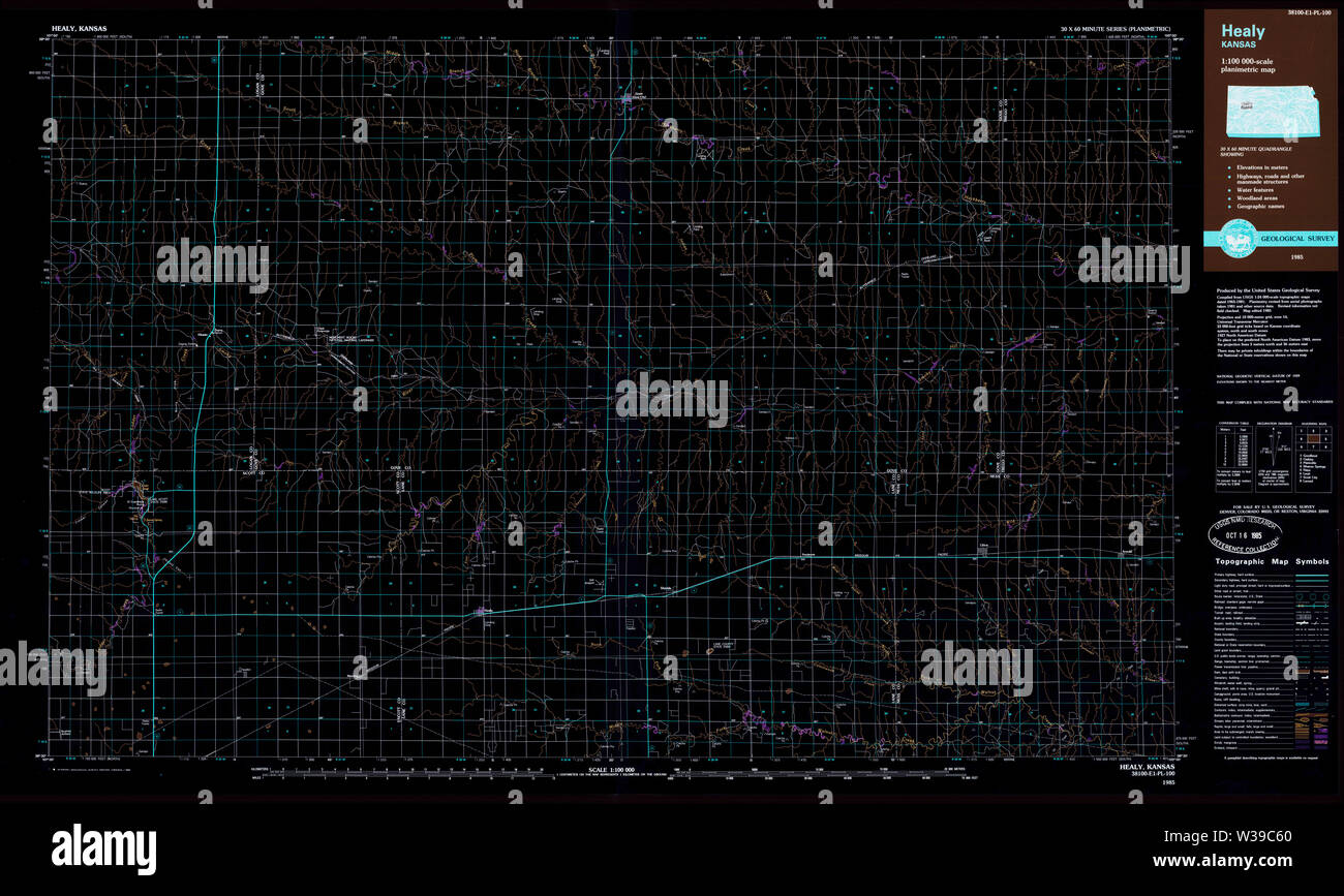 Healy map hi-res stock photography and images - Alamy