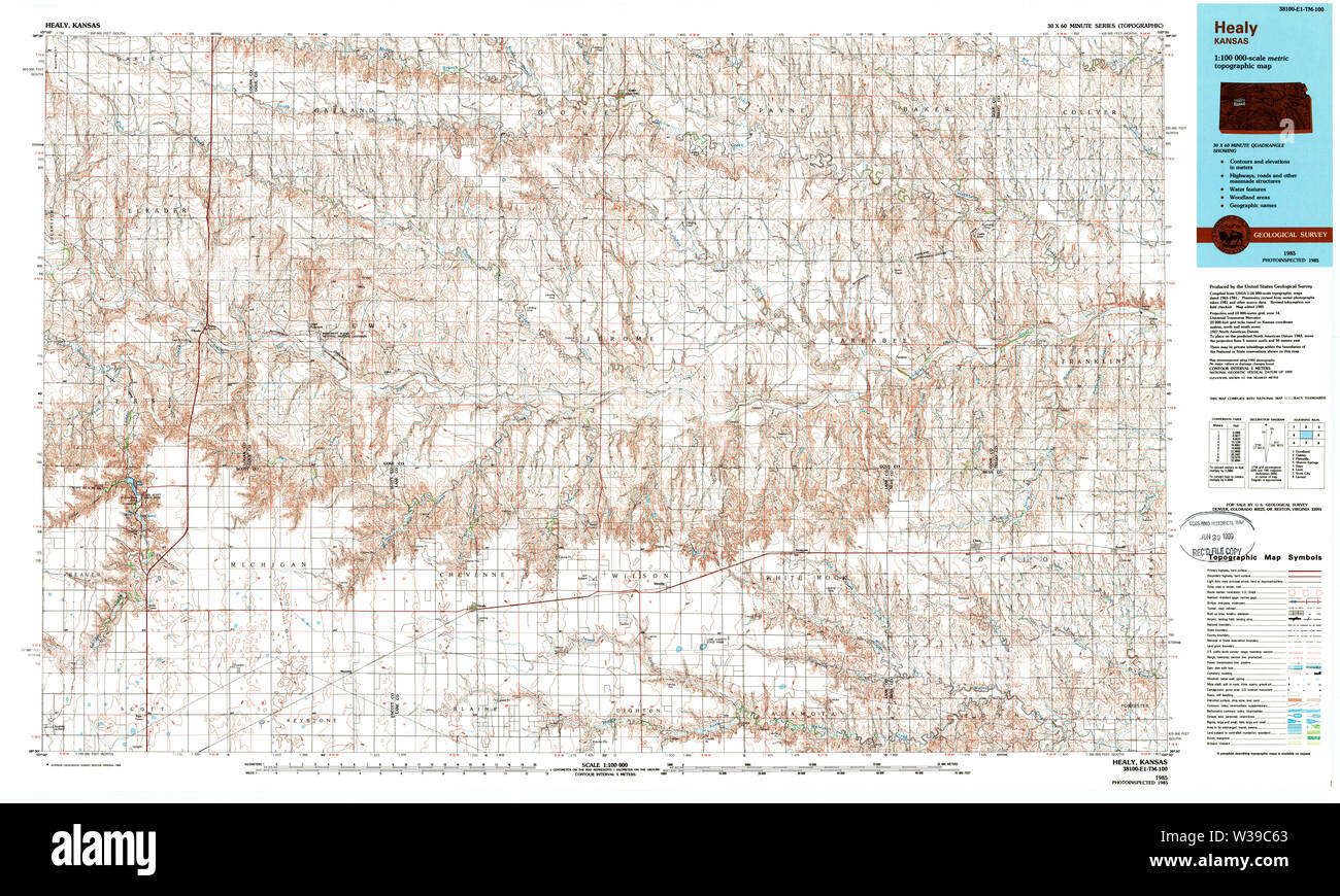 Healy map hi-res stock photography and images - Alamy