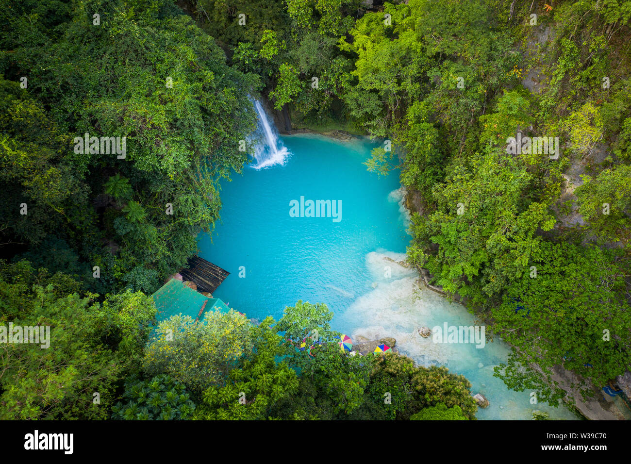 Kawasan waterfalls located on Cebu Island, Philippines - Beautiful ...