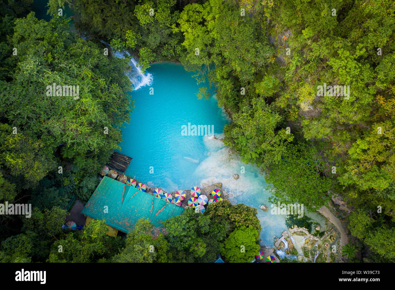Kawasan waterfalls located on Cebu Island, Philippines - Beautiful ...