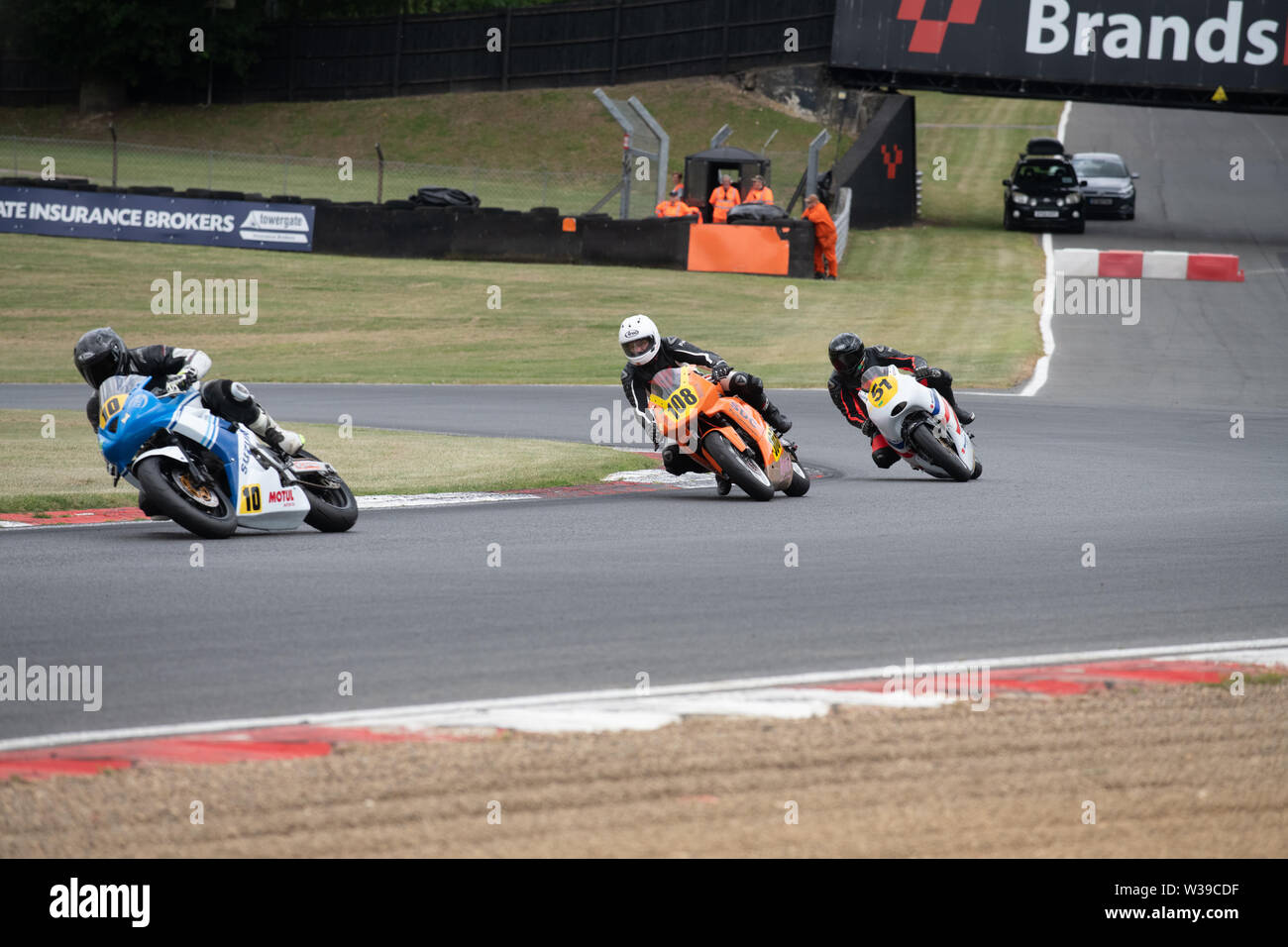 Motor Cycle Racing Brands Hatch Kent UK Stock Photo - Alamy