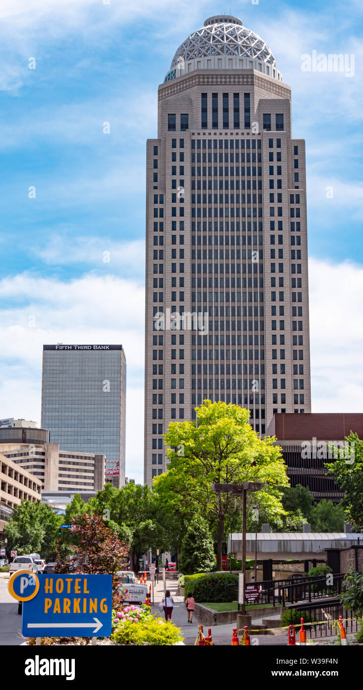 Mercer Tower in Louisville - LOUISVILLE, USA - JUNE 14, 2019 Stock ...