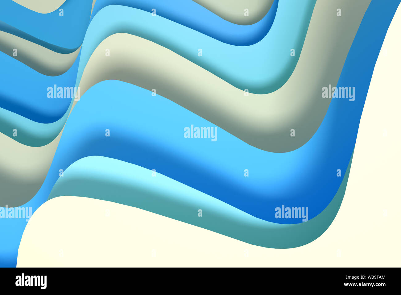 3d rendering curve paper background, tint color background, computer ...