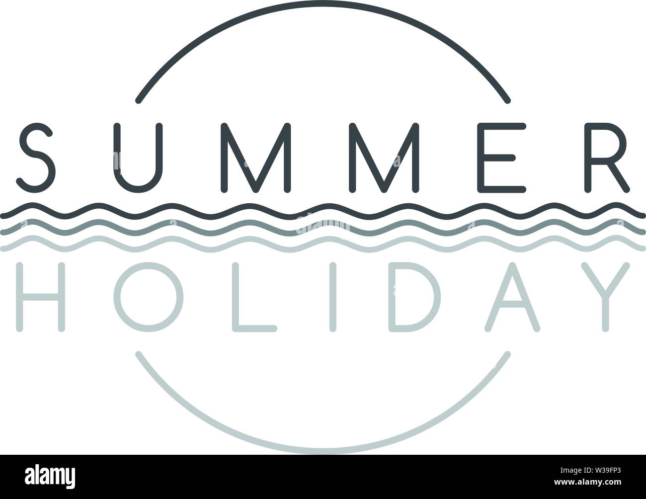 tropical island summer vacation beach holiday vector art Stock Vector ...