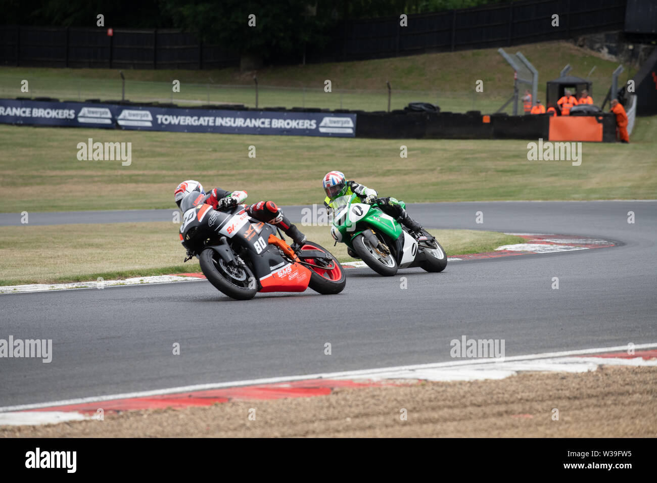Motor Cycle Racing Brands Hatch Kent UK Stock Photo - Alamy