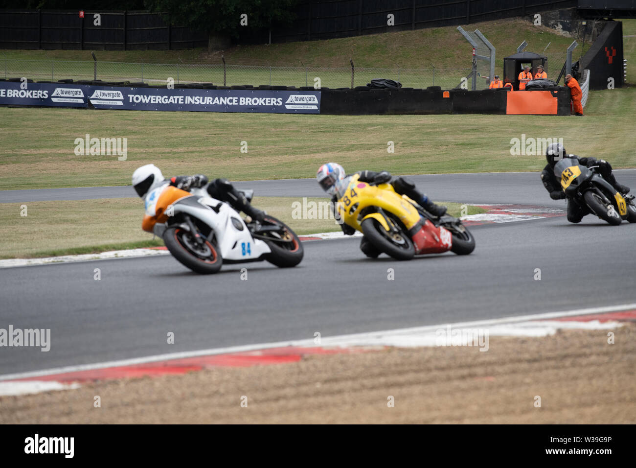 Motor Cycle Racing Brands Hatch Kent UK Stock Photo - Alamy