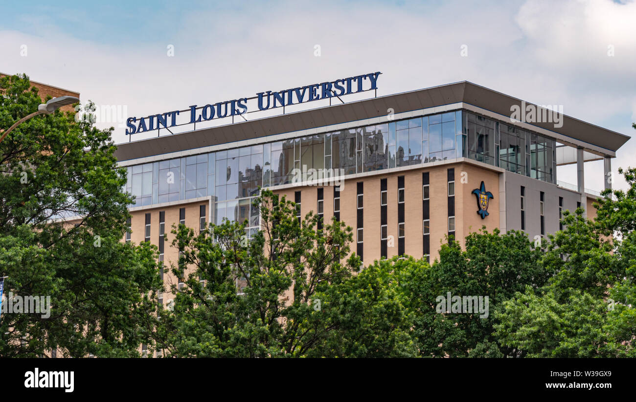 Saint Louis University - SAINT LOUIS. USA - JUNE 19, 2019 Stock Photo ...