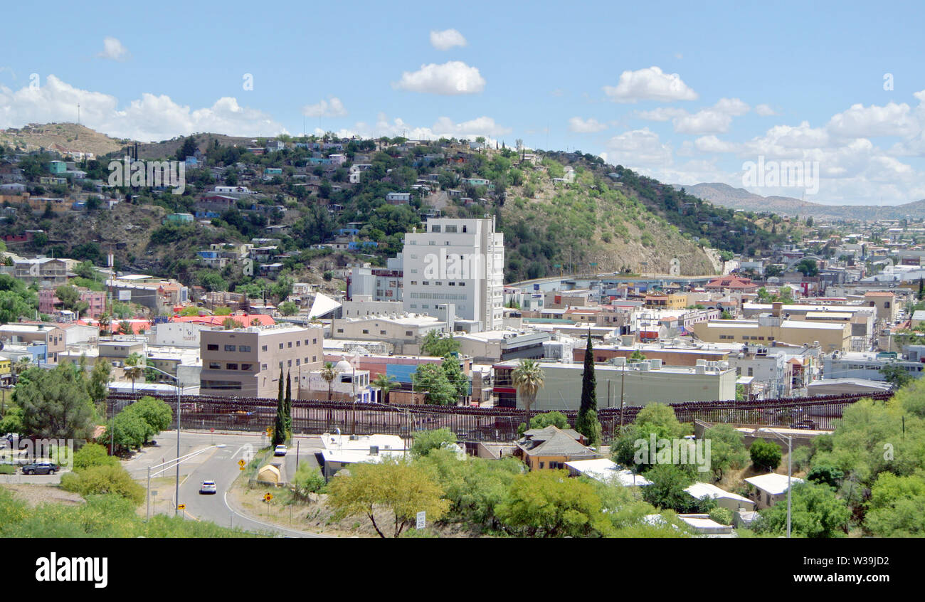 city view of nogales arizona usa Stock Photo - Alamy