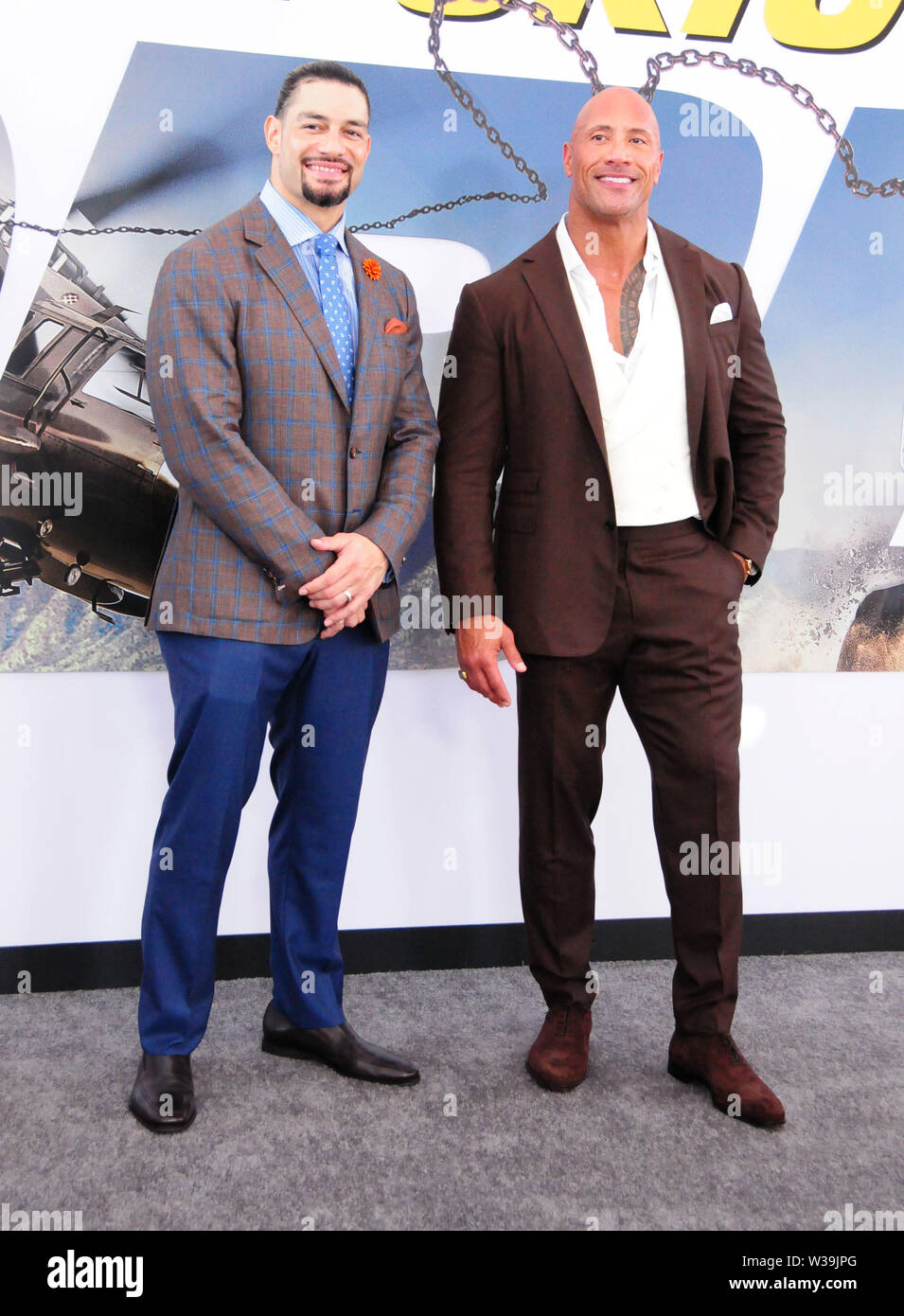 Dwayne Johnson And Roman Reigns