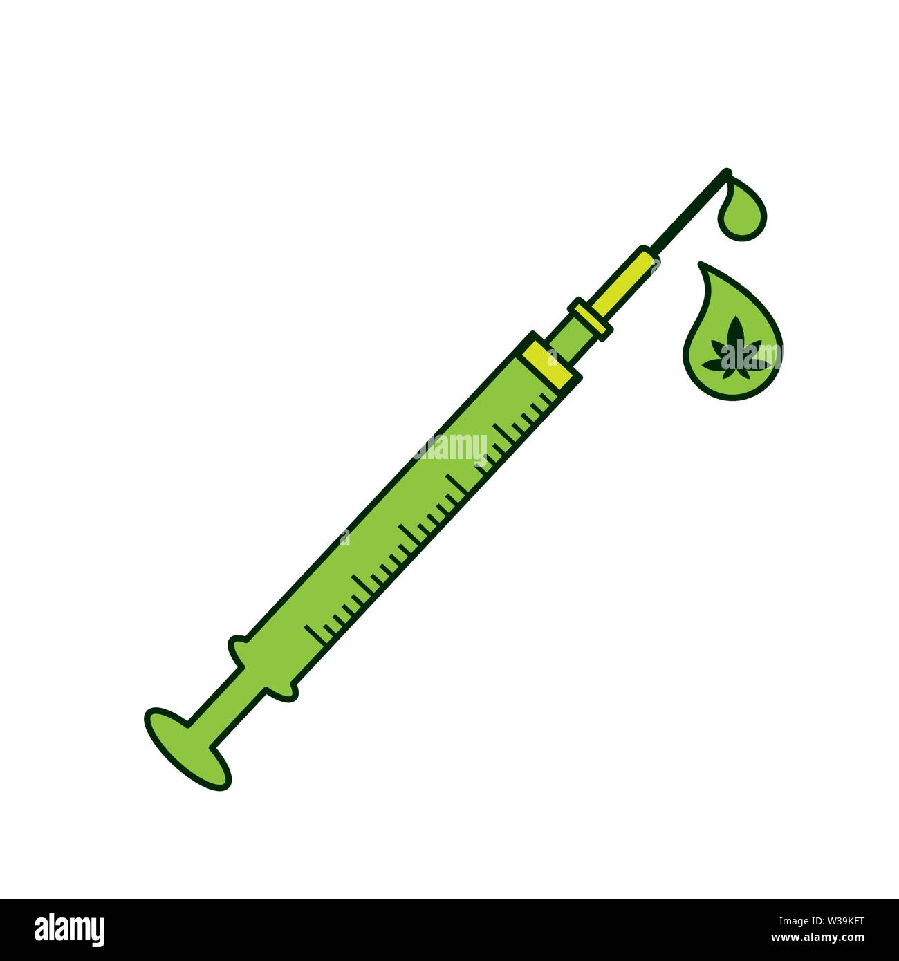 Smoke injection Stock Vector Images - Alamy