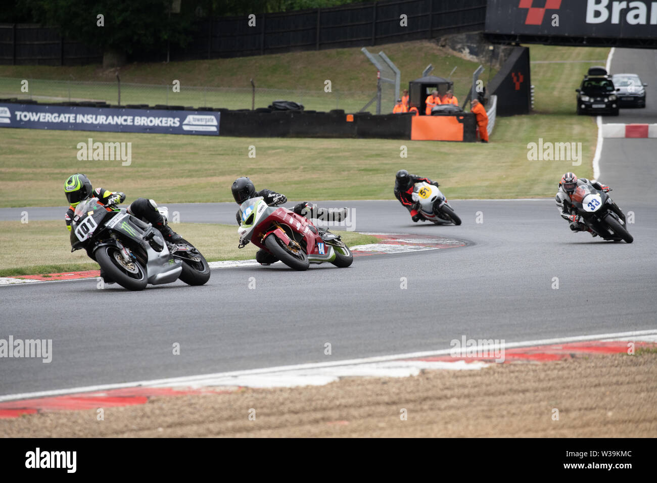 Motor Cycle Racing Brands Hatch Kent UK Stock Photo - Alamy