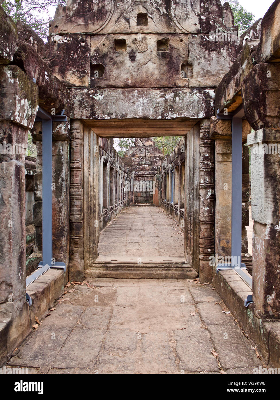 Architecture of ancient temple complex Angkor, Siem Reap, Cambodia ...
