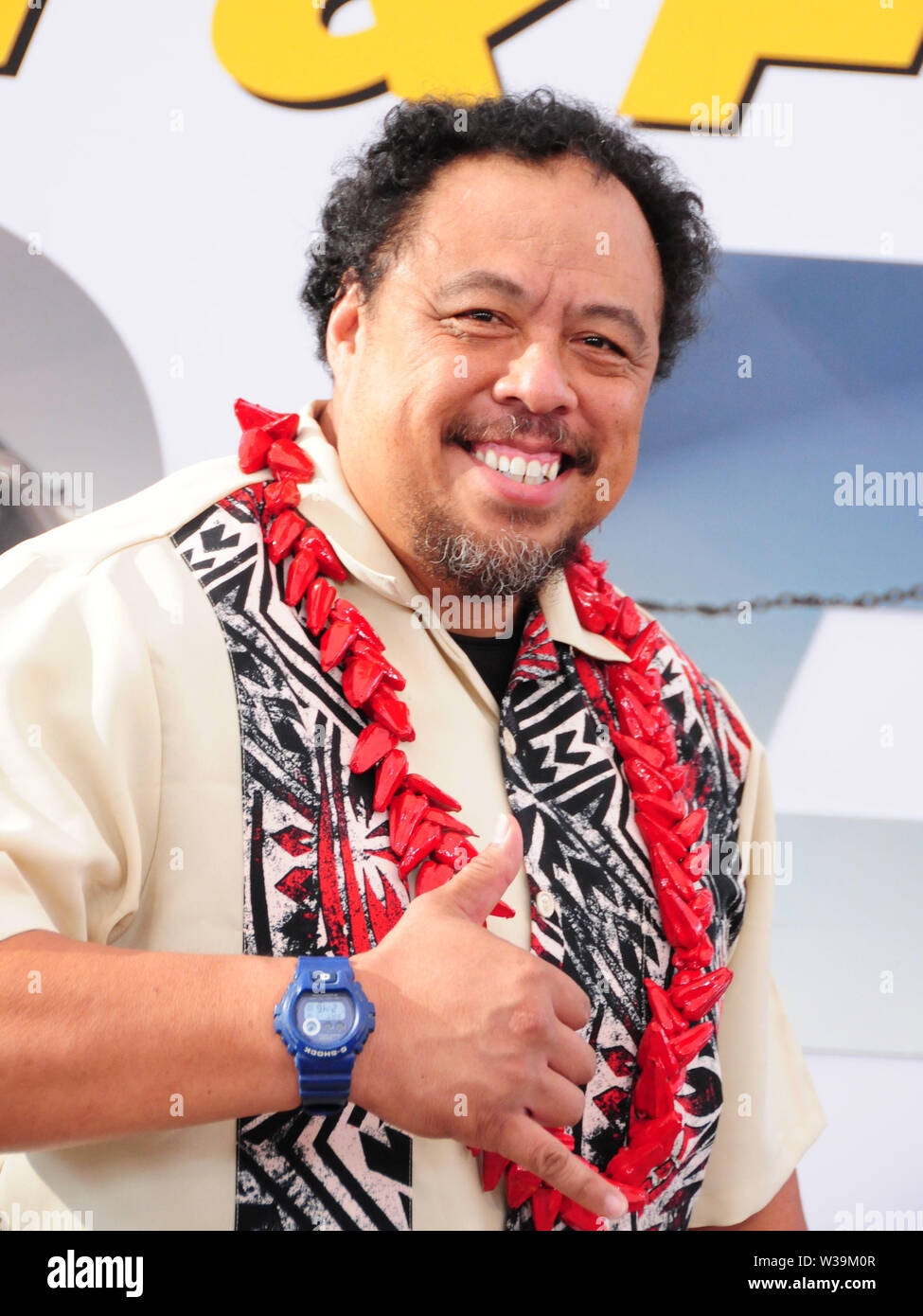 Hollywood, California, USA 13th July 2019 Actor Kelemete Misipeka ...