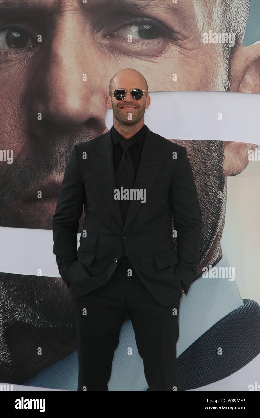 Los Angeles, USA. 13th July, 2019. Los Angeles CA: Jason Statham ...