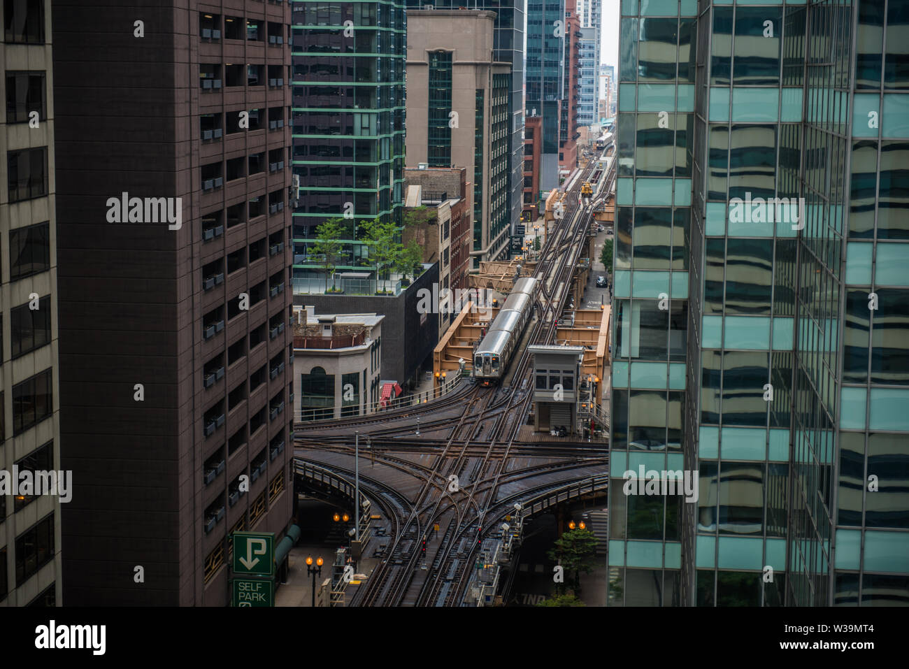 Train junction hi-res stock photography and images - Alamy