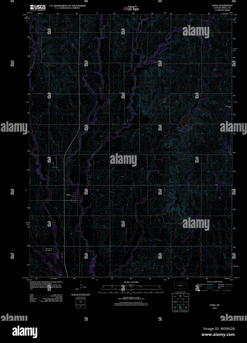 Map of ionia hi-res stock photography and images - Alamy