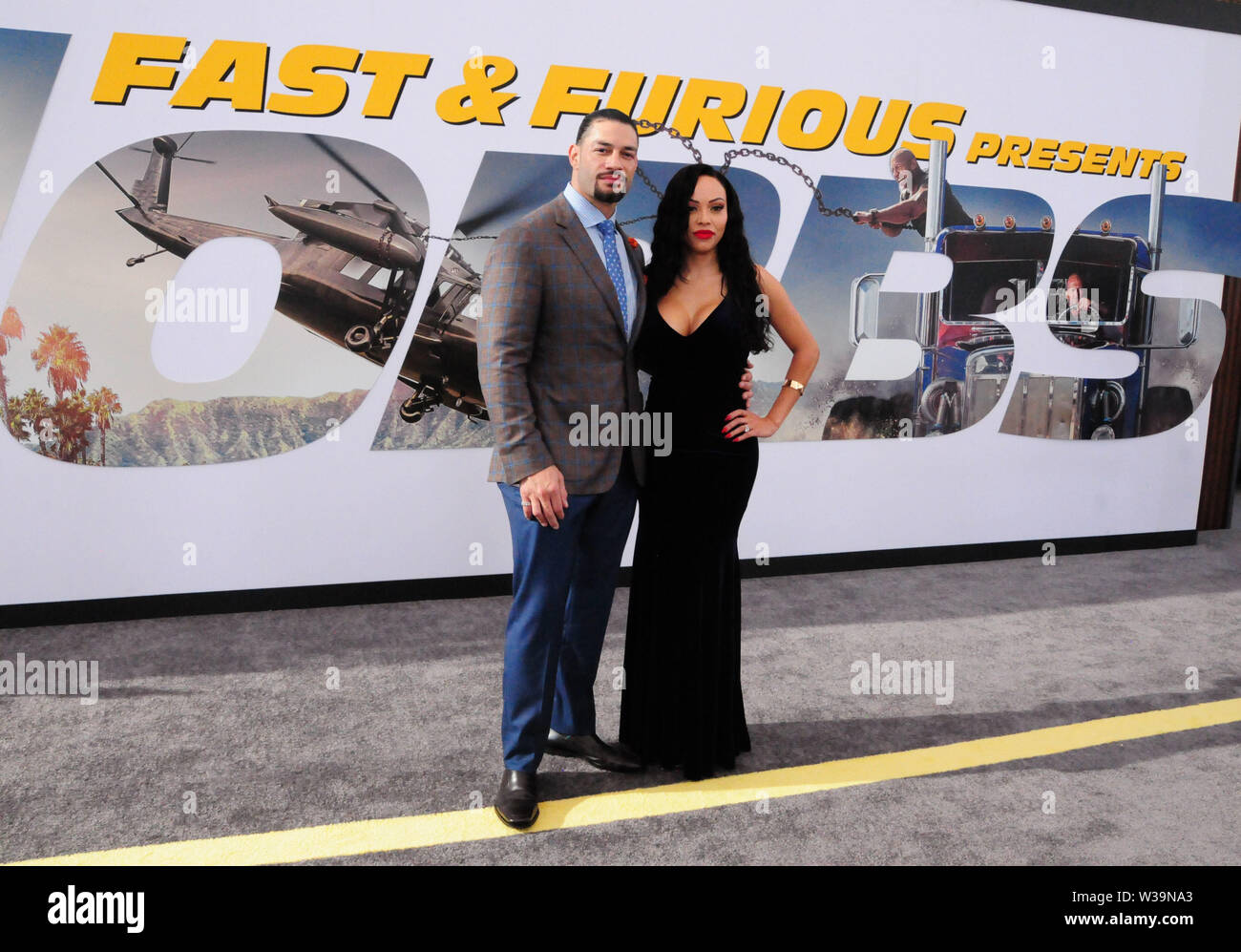Roman reigns and galina becker hi-res stock photography and images - Alamy