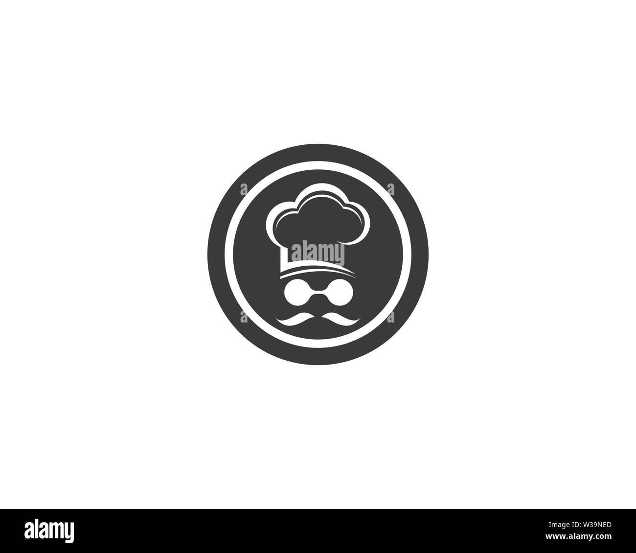 Chef logo hi-res stock photography and images - Alamy