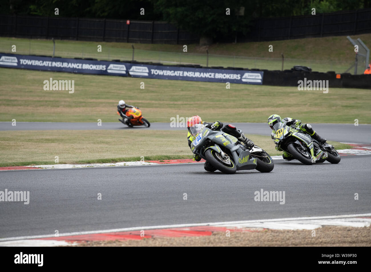 Motor Cycle Racing Brands Hatch Kent UK Stock Photo - Alamy
