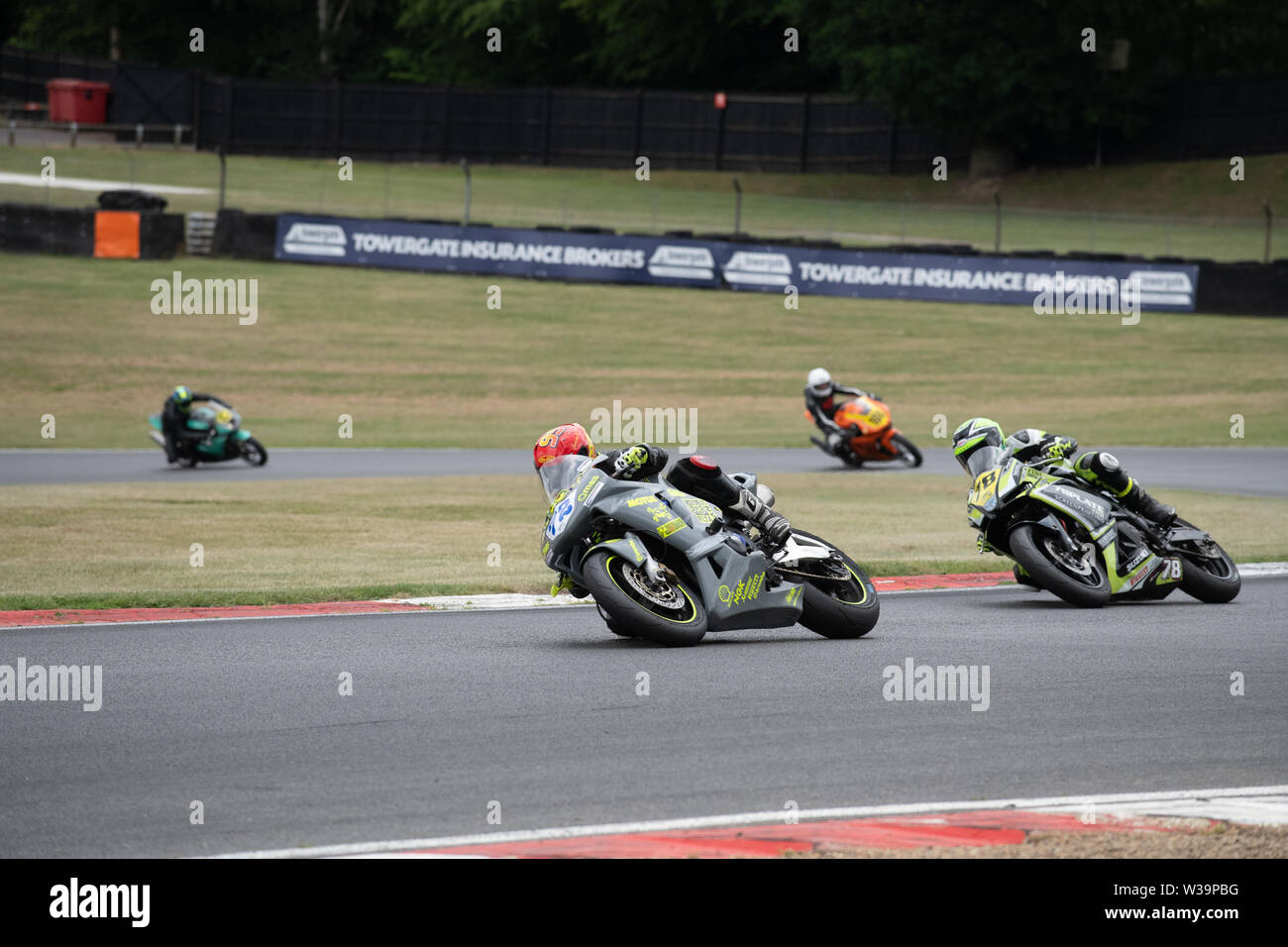 Motor Cycle Racing Brands Hatch Kent UK Stock Photo - Alamy