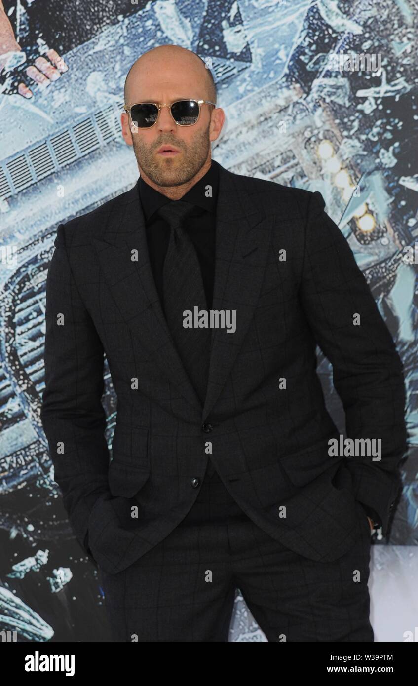 Los Angeles, CA, USA. 13th July, 2019. Jason Statham at arrivals for ...
