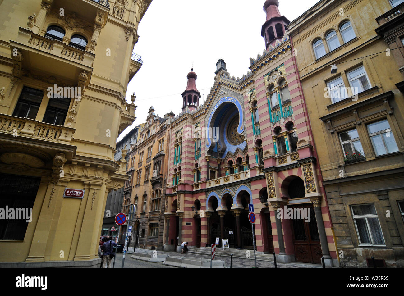 Jerusalem (Jubilee) Synagogue, Prague, Czech Republic Stock Photo - Alamy