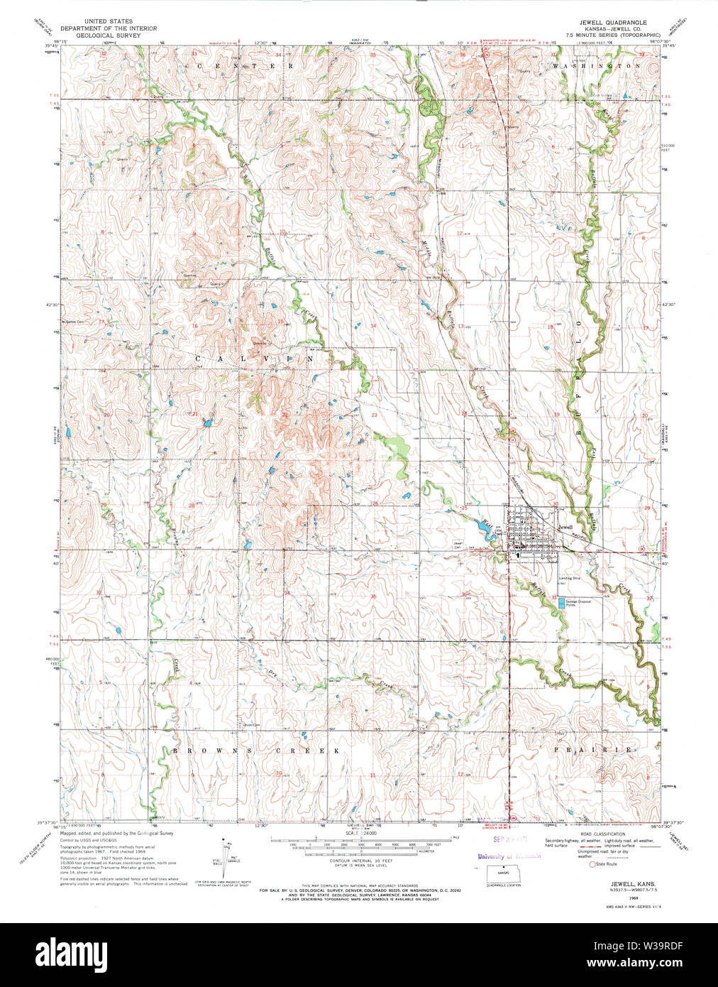 Map of jewell hi-res stock photography and images - Alamy