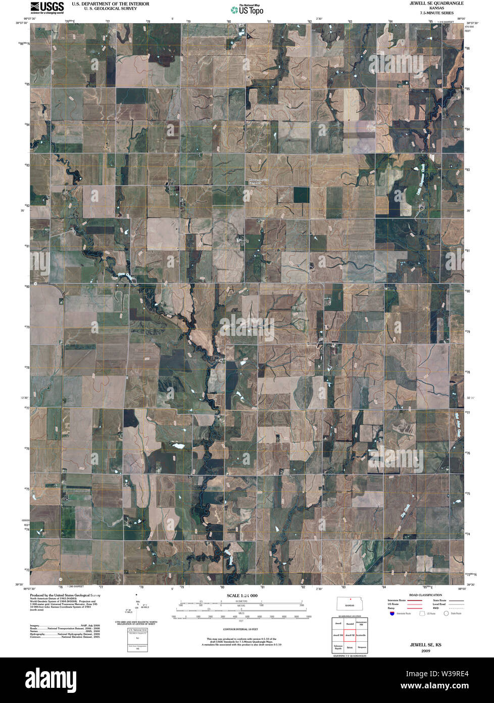 Map of jewell hi-res stock photography and images - Alamy