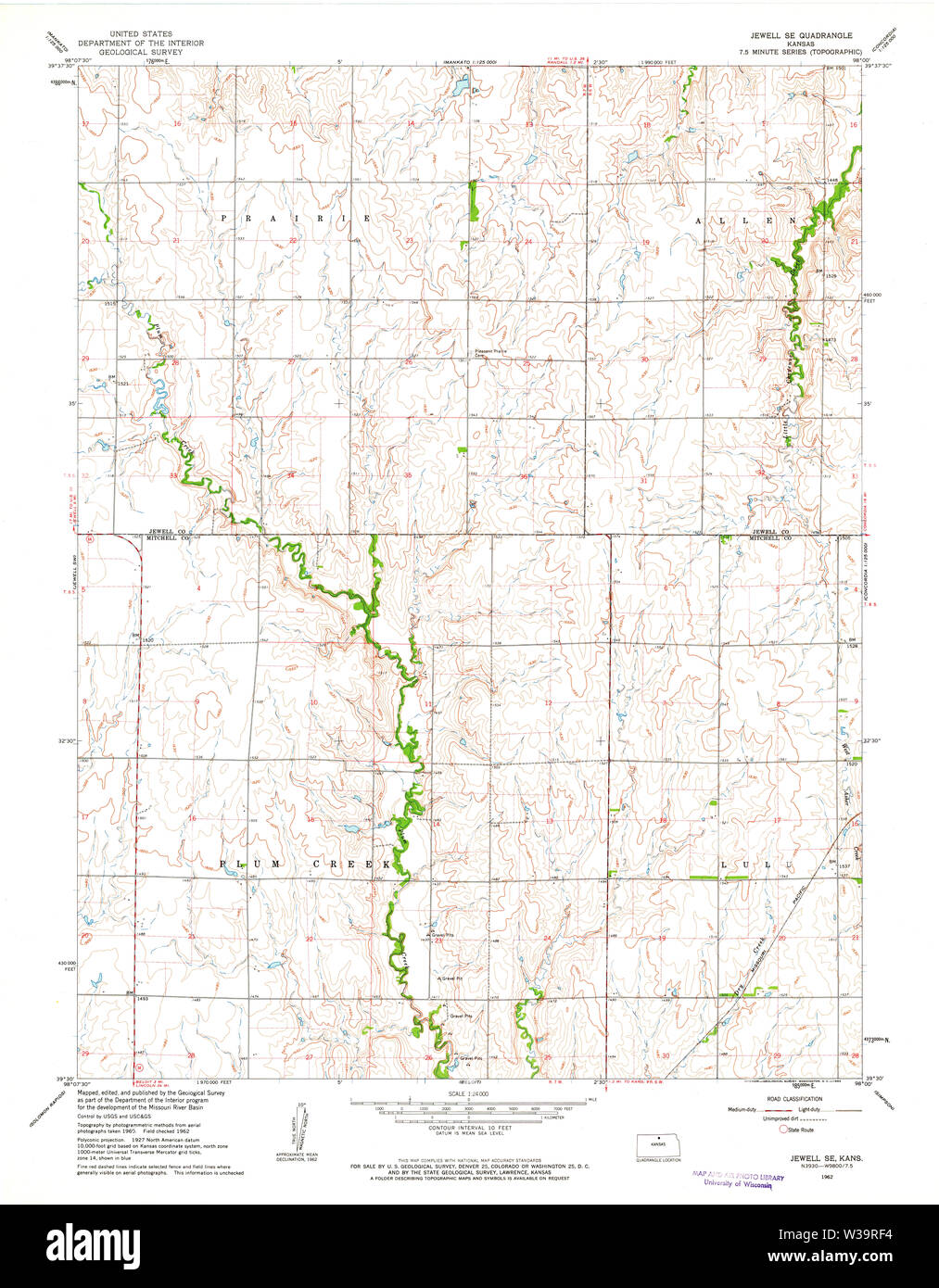 Map of jewell hi-res stock photography and images - Alamy