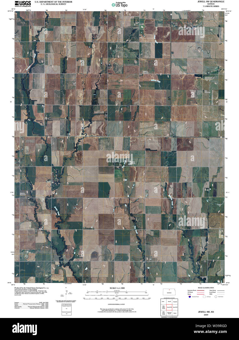 Map of jewell hi-res stock photography and images - Alamy