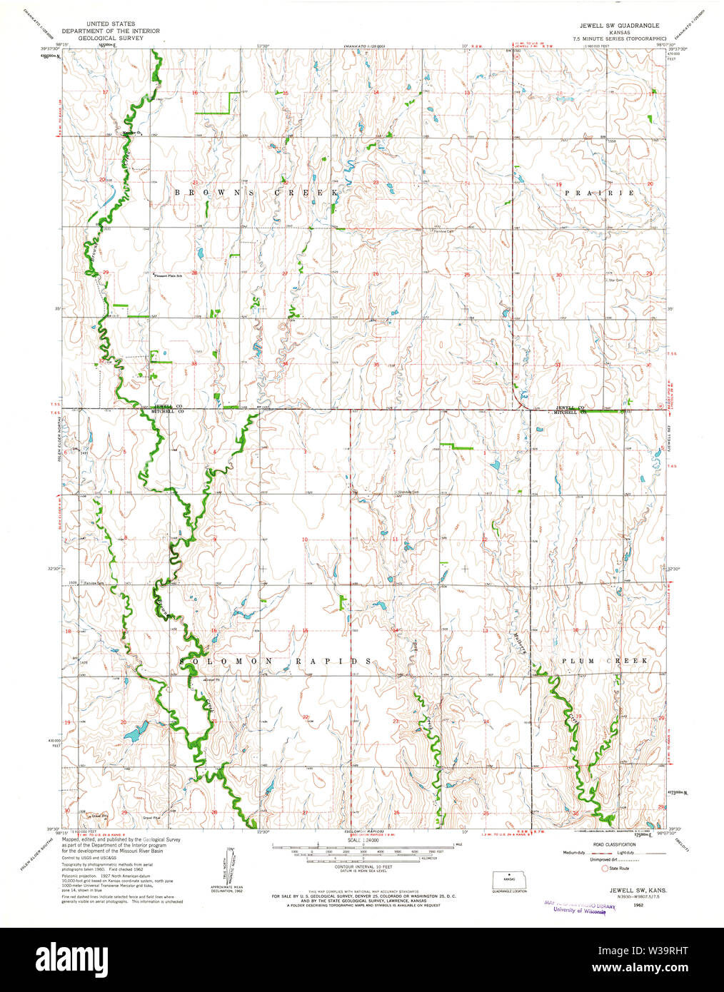 Map of jewell hi-res stock photography and images - Alamy