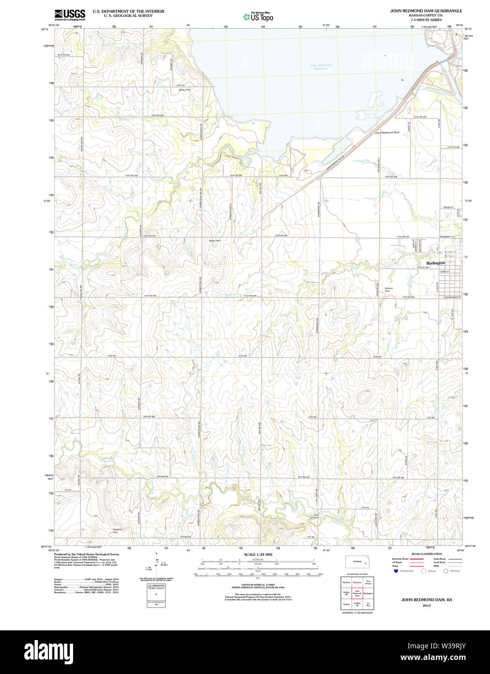 Map of redmond hi-res stock photography and images - Alamy