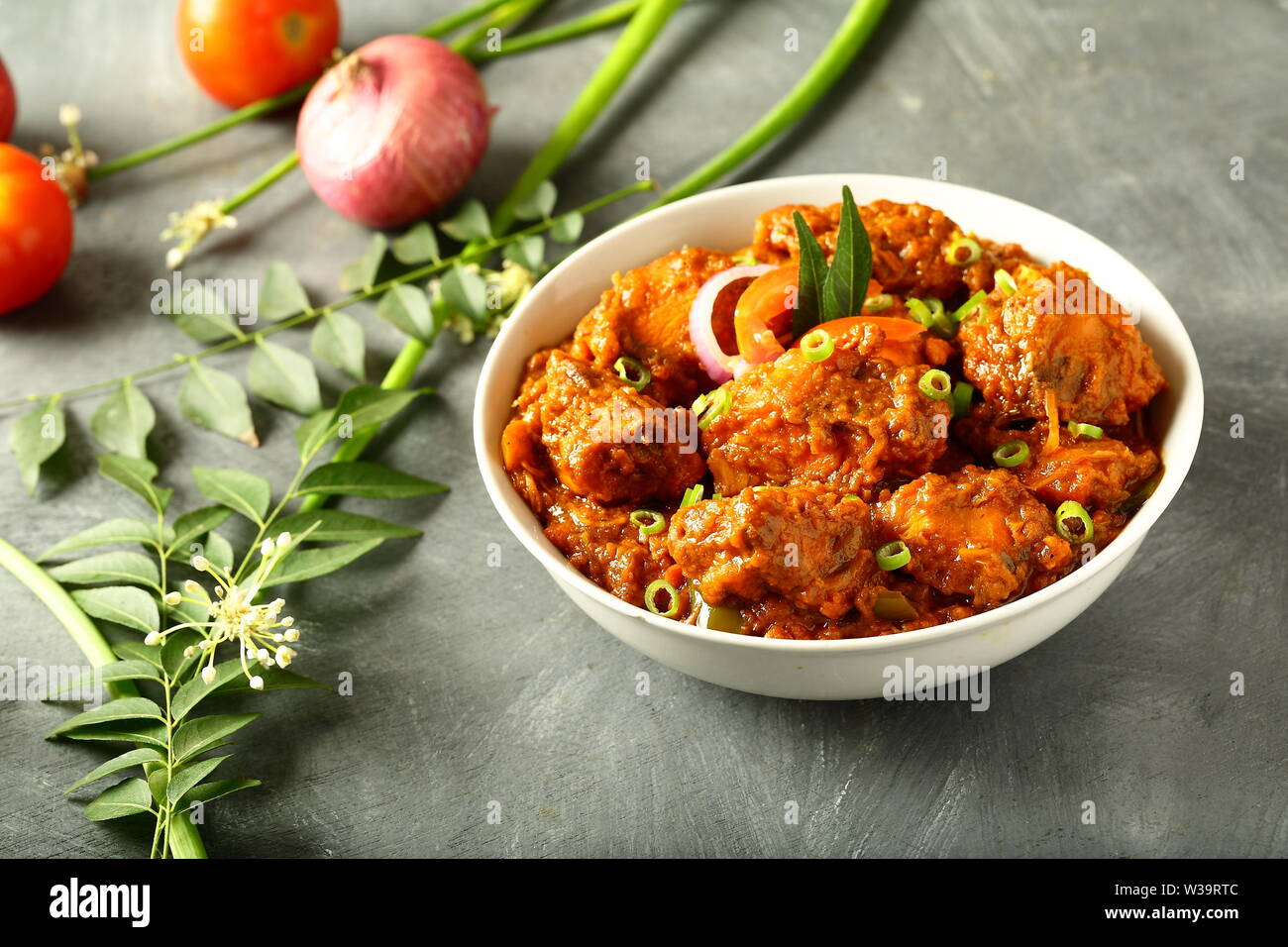 Tasty meat curry from Indian traditional cuisine Stock Photo - Alamy