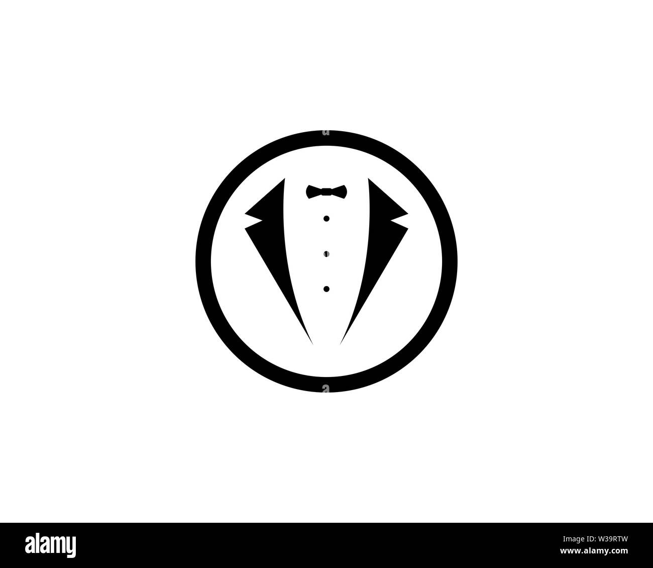 Tuxedo Logo template vector icon illustration design Vector Stock Photo ...