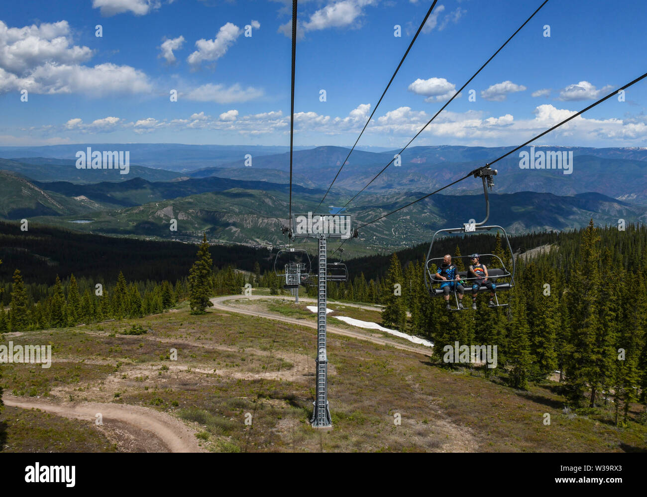 Aspen snowmass biking hi-res stock photography and images - Alamy