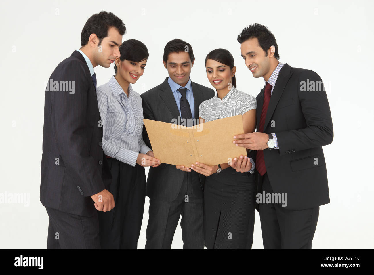 Business executives discussing Stock Photo - Alamy
