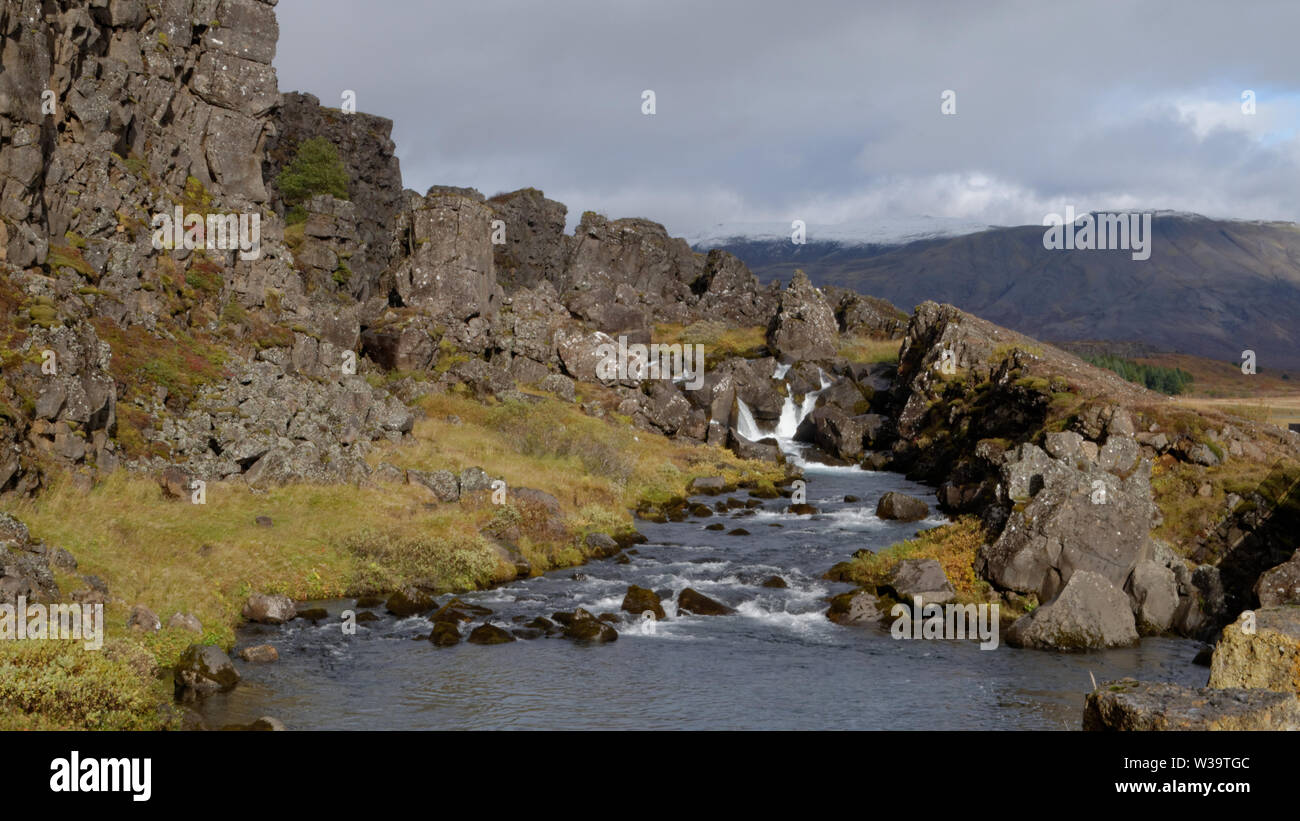 Thingvellir National Park in Iceland, home of Iceland's original ...