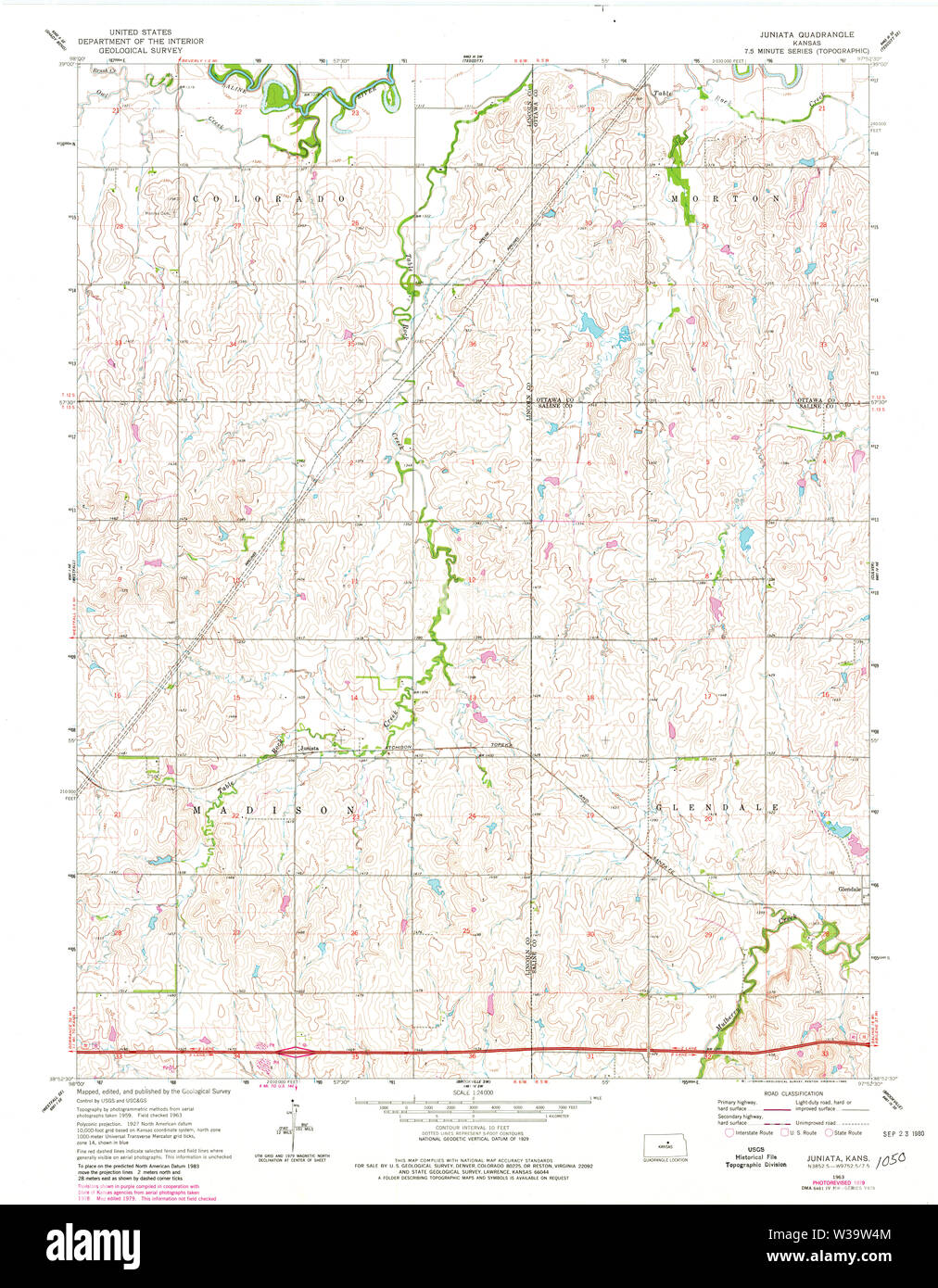 Juniata map hi-res stock photography and images - Alamy