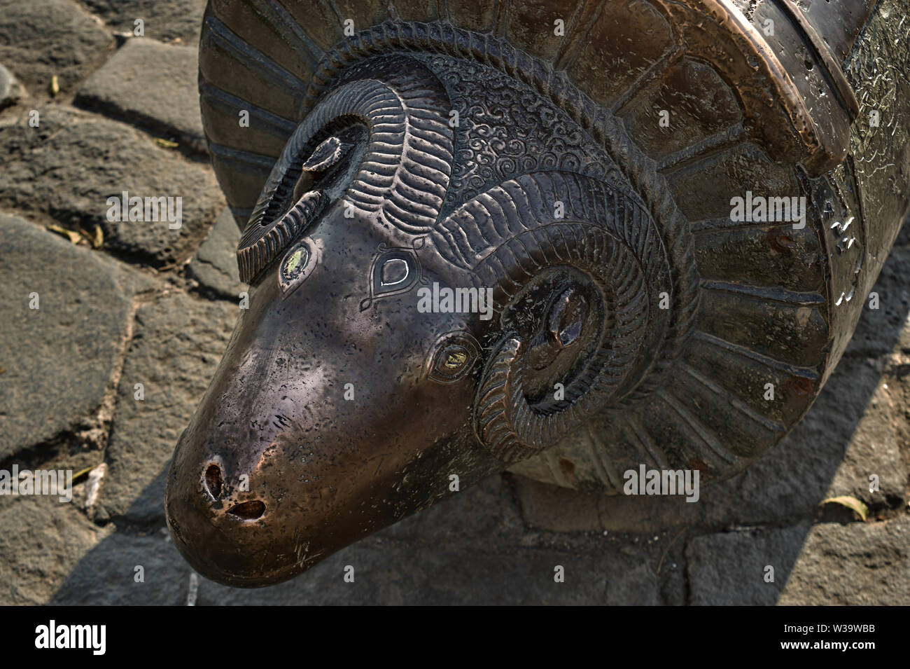 Mendha Tope ( Cannon ) Daulatabad, also known as Devagiri a 14th ...